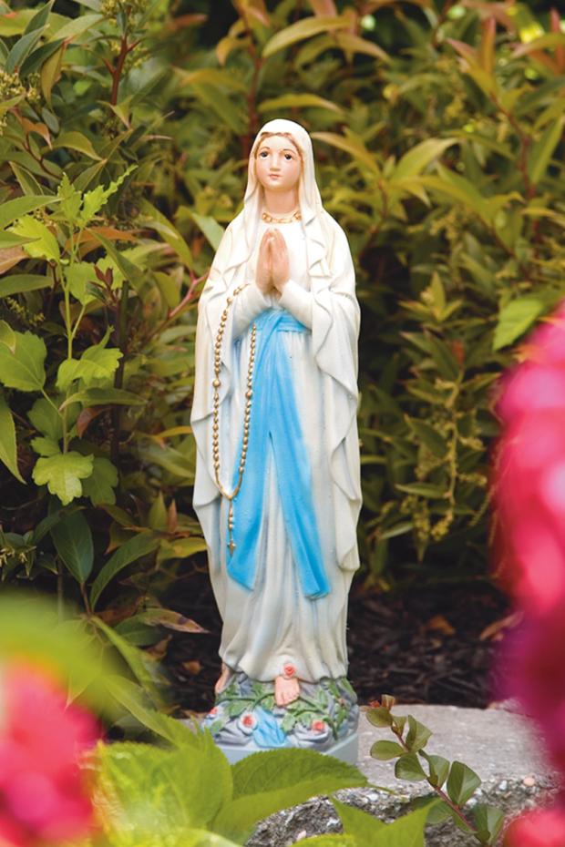 17" Our Lady Of Lourdes – Massarelli Lawn Ornaments