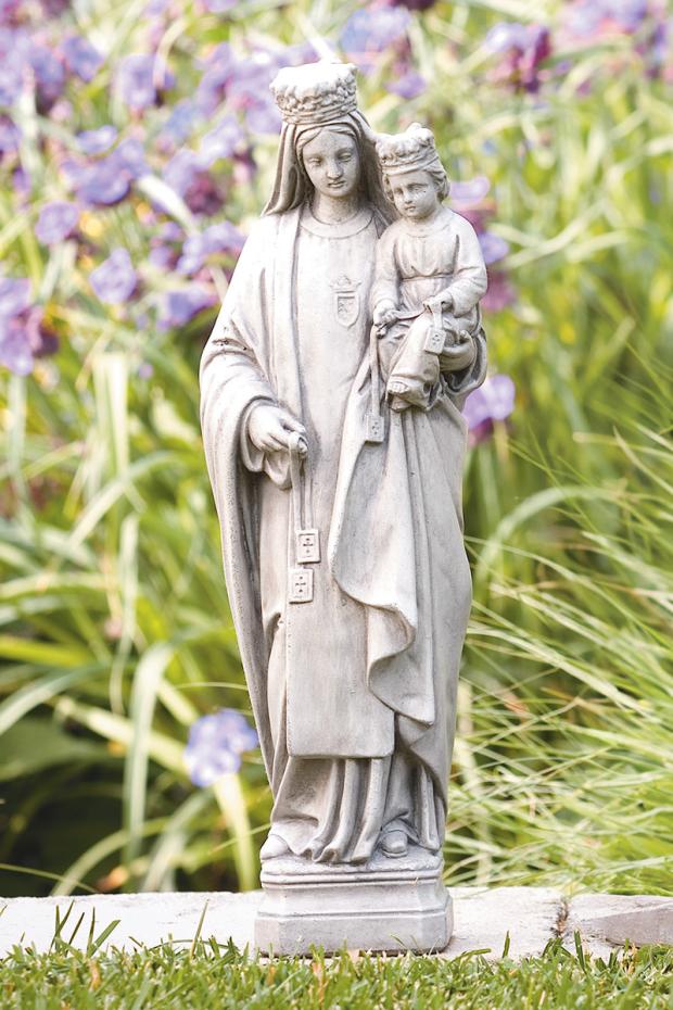 19" Our Lady of Mount Carmel – Massarelli Lawn Ornaments