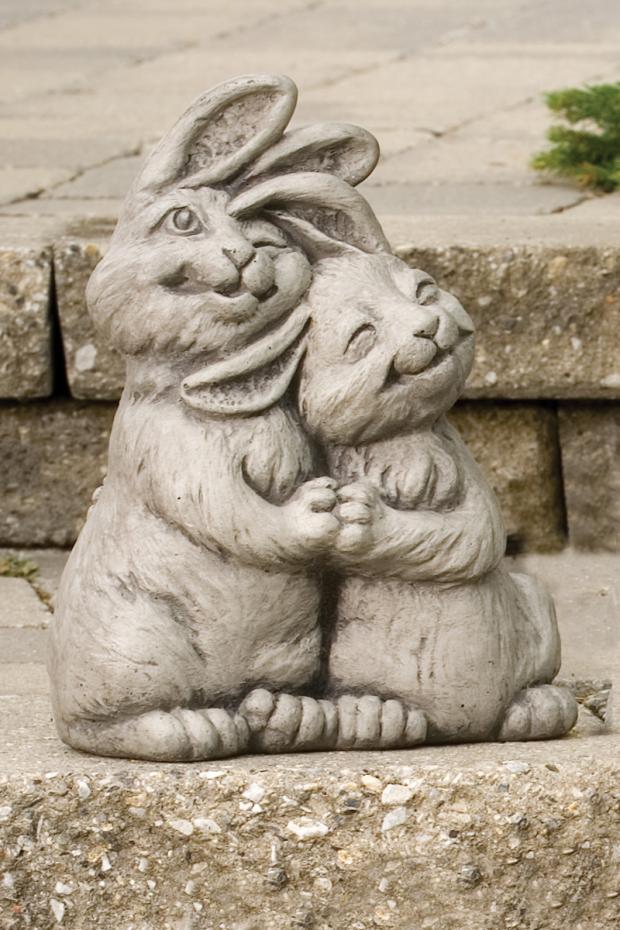 Double Trouble - Rabbits – Massarelli Lawn Ornaments