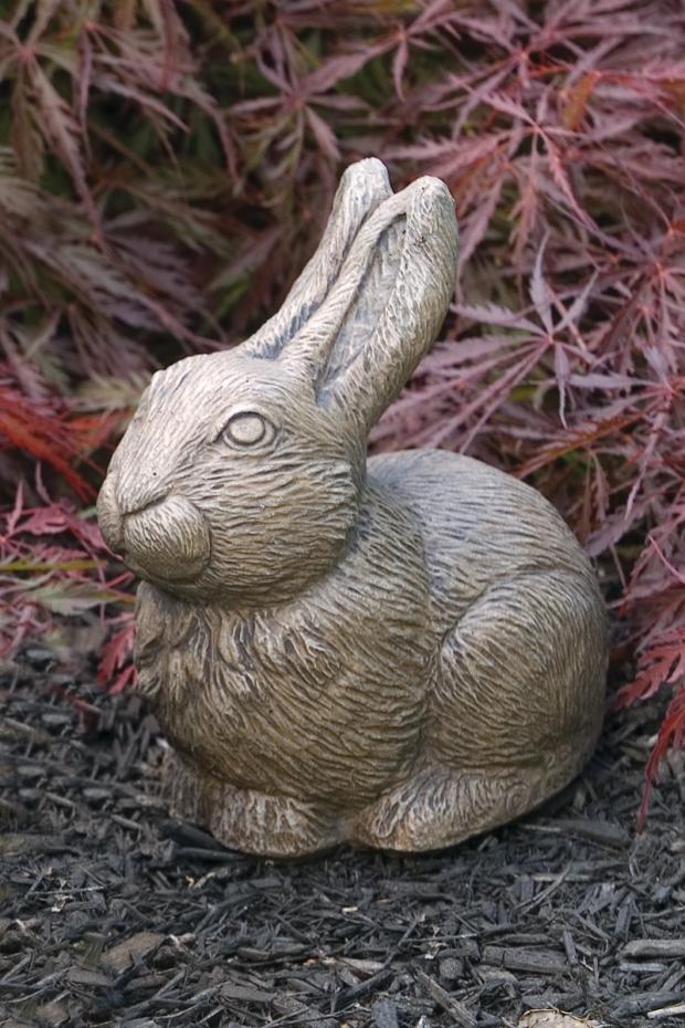 8" Sitting Rabbit – Massarelli Lawn Ornaments