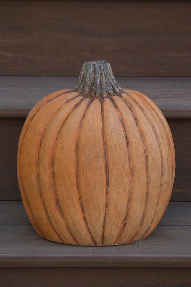 12" Pumpkin – Massarelli Lawn Ornaments