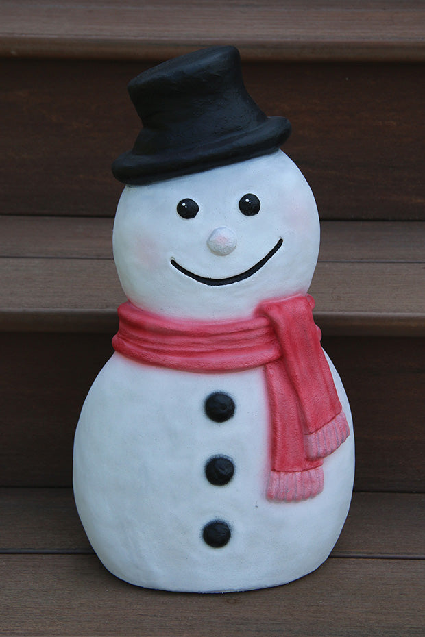 Contemporary Snowman – Massarelli Lawn Ornaments