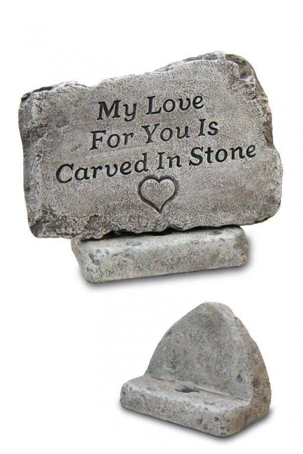 Garden Greeting Stone Rest – Massarelli Lawn Ornaments